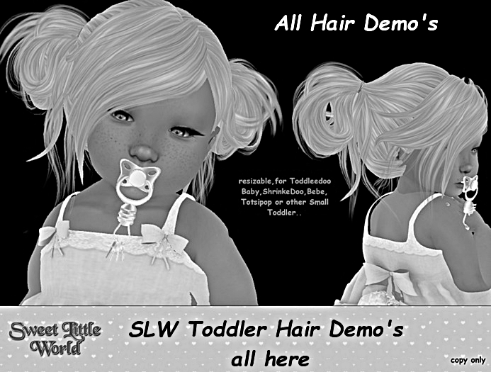 Second Life Marketplace Slw Hair Demos Boxed